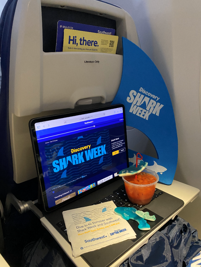 Southwest Hosts “Fin Flight” in Celebration of Discovery Channel’s ...